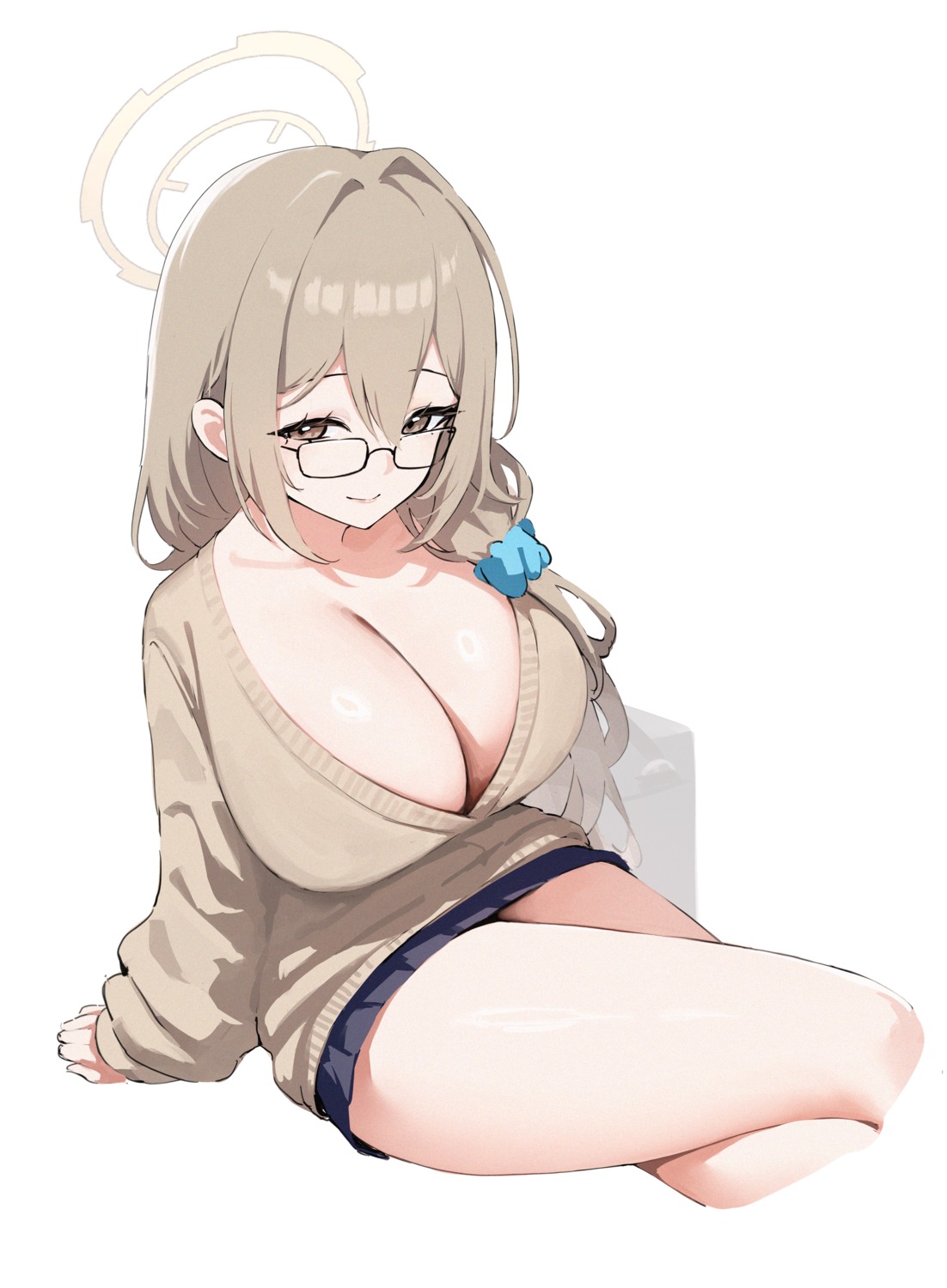 kono (xerondan321) blue archive murokasa akane halo megane sweater | #1217234 | yande.re